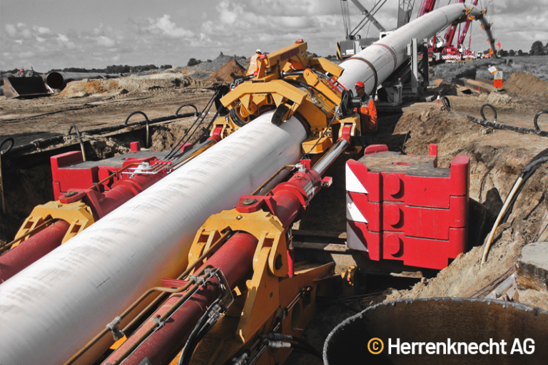 Herrenknecht 500T Pipe Thruster - Hadlee & Brunton